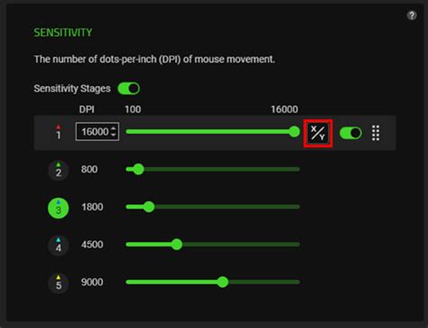 How To Adjust The Dpi Setting On A Razer Mouse Through Razer Synapse