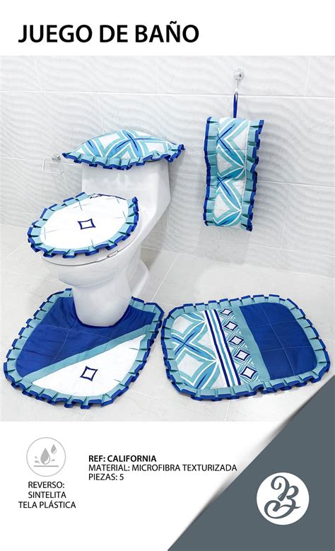 JUEGO DE BAÑO CALIFORNIA Ktex Comodidad y Confort