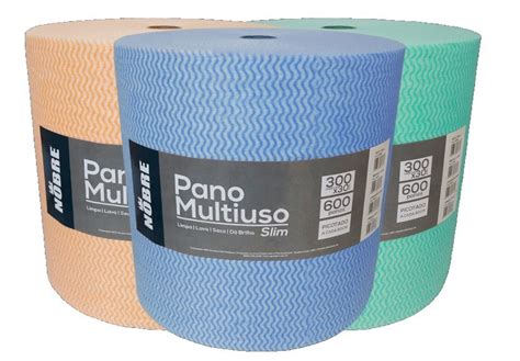 Pano Multiuso Picotado Tipo Perfex Rolo Mts Unds R