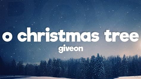 Giveon O Christmas Tree Lyrics YouTube