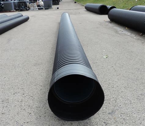 SYSTEM GROUP FRANCE Tuyau PEHD Magnum SN8 annelé à double paroi DN