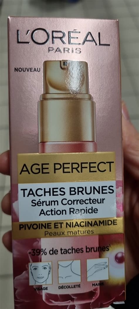 Composition L ORÉAL PARIS Age perfect taches brunes sérum correcteur