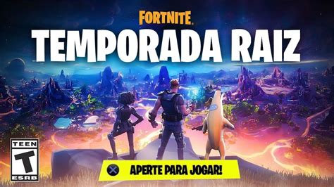 BEM VINDOS a NOVA TEMPORADA RAIZ do FORTNITE CAPÍTULO 2 de VOLTA em