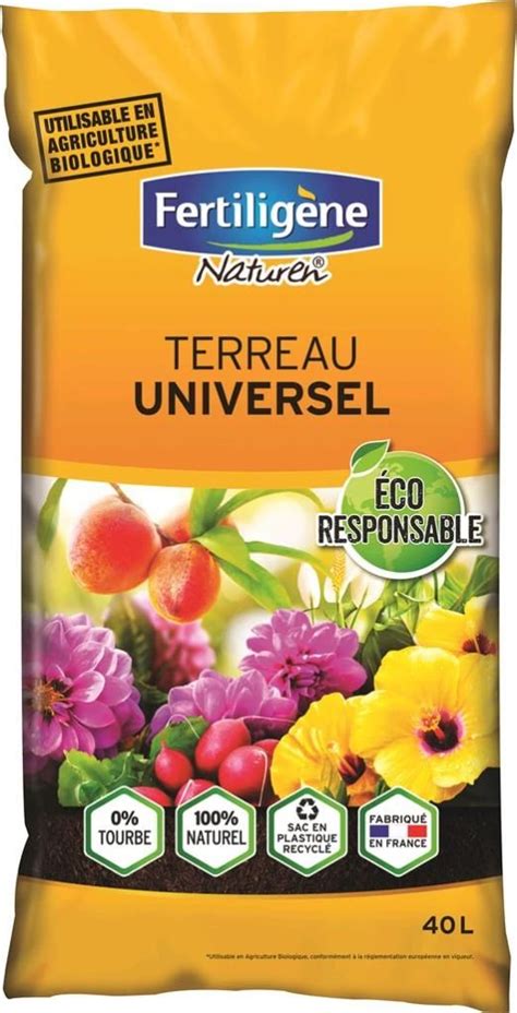 Terreau Universel Sans Tourbe Ferti L Terreaux Engrais Naturel