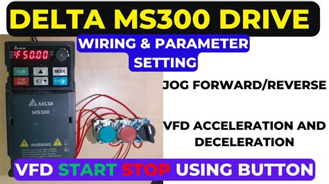 Delta Ms Parameter Setting Vfd Control Wiring Wire Jog