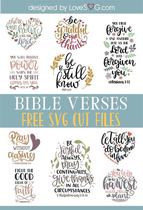 Free Bible Verse Svg Files For Cricut Design Talk