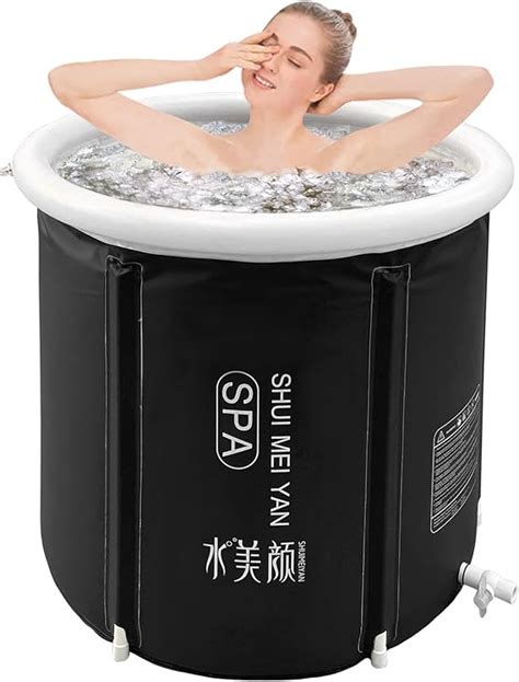 Aufblasbare Faltbare Badewanne Erwachsene Round Klappbare Badewanne