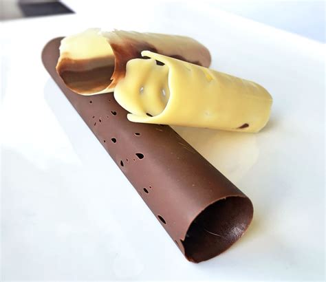 Chocolate Tubes Decorations Garnishes Design Cake Chocolate