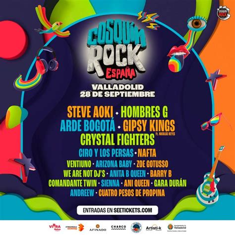 Cosquín Rock España anuncia su cartel para el 28 de septiembre en