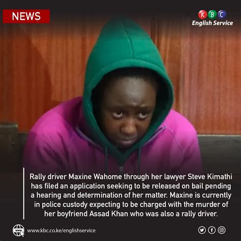 Kbc English Service On Twitter Rally Driver Maxine Wahome Through Her