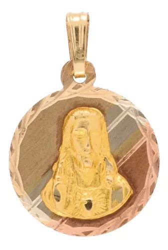 Medalla De Oro Amarillo 14k 1 9 Gramos