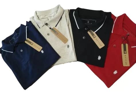 Kit 5 Camisas Masculina Polo Plus Size G1 G2 G3 G4 G5 G6 Parcelamento