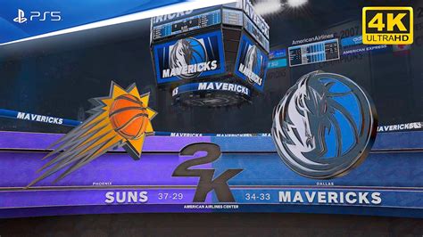 NBA 2K23 PS5 4K Suns Vs Mavericks Devin Booker Vs Luka Doncic