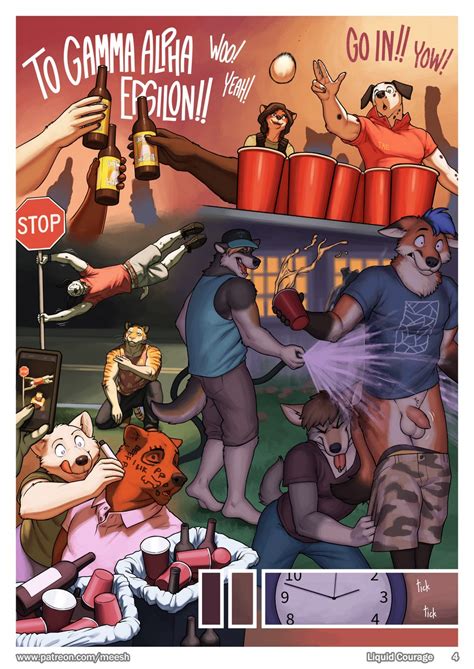 Liquid Courage 005 Gay Furry Comics