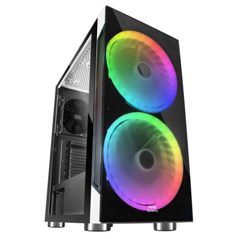Sistem Desktop PC Gaming GRT MC9 White RGB Cu Procesor Intel Core I5