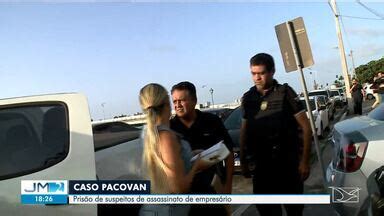 JMTV 2ª Edição Presos suspeitos de assassinato do empresário Pacovan