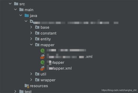 mybatis的mapper xml文件不放在resource里，pom文件配置 mybatis的xml不放在resource下 csdn博客