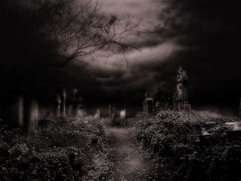 Creepy Graveyard Dark Cemetery Gothic Creepy Graveyard Dark Cemetery HD