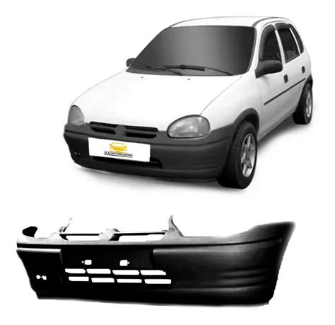 Parachoque Dianteiro Corsa Wind 1994 95 96 97 98 1999 Preto Mercado Livre