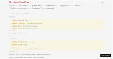 Mui Theme Examples CodeSandbox