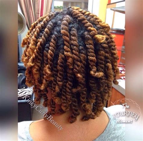 Beautiful Two Strand Twists Protective Styles On Natural Hair For