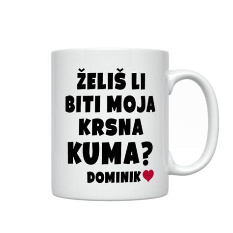 Želiš Li Biti Moja Krsna Kuma Dominik Poklon Studio
