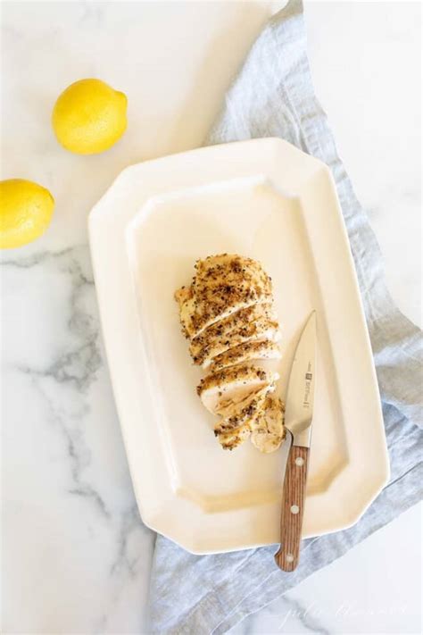 The Easiest Lemon Pepper Baked Chicken Julie Blanner