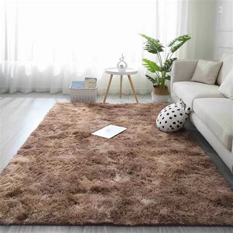 Alfombra De Peluche Súper Suave Para Sala De Estar Y Dormito Meses