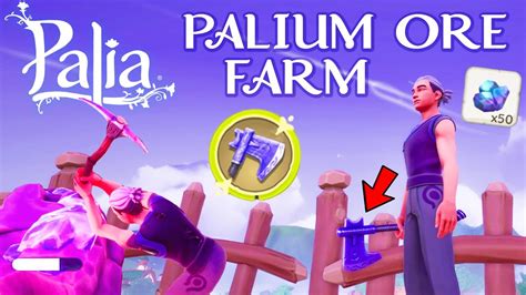 How To Get Palium Ore In PALIA Easy PALIUM BARS FARM Secret Palium
