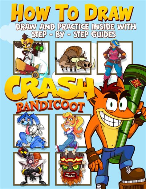How To Draw Crash Bandicoot Step By Step Character And Figure Drawing