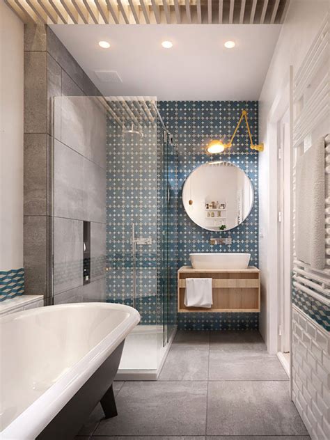 15 Idee Di Design Per Arredare Un Bagno Stretto E Lungo MondoDesign It