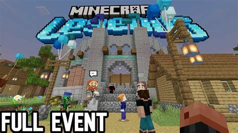 Minecraft Legends Bedrock Event FULL LIVE EVENT In Minecraft Bedrock