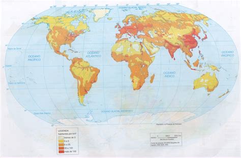 Professor Wladimir Geografia Mapas e Dados de População do Mundo
