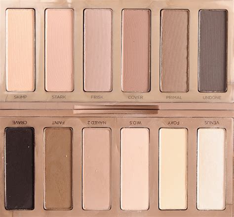 Sneak Peek Urban Decay Naked Basics Eyeshadow Palette Photos Swatches