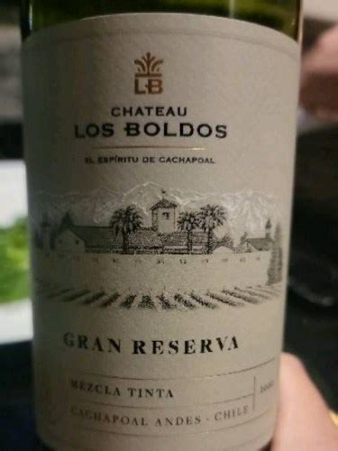 Château Los Boldos El Espiritu de Cachapoal Gran Reserva Mezcla Tinta