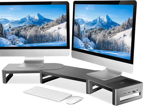 meatanty Support d écran Support de Moniteur avec Longueur et Angle