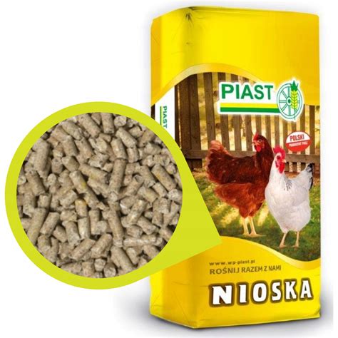 Pasza Dla Kur Niosek Kura KURY Nioska Piast GRANULOWANA 25kg Na