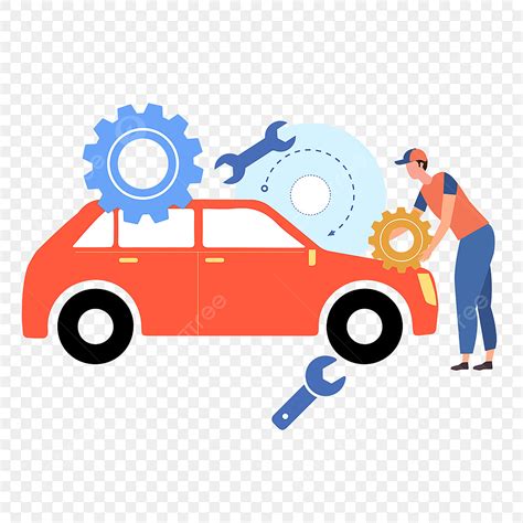 Car Mechanic PNG Vector PSD And Clipart With Transparent Background