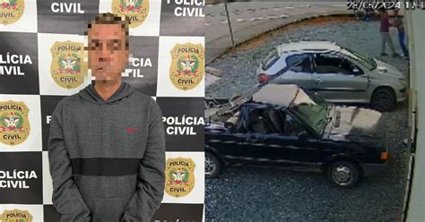 V Deo Suspeito De Tentar Matar Homem A Facadas Preso Em Blumenau