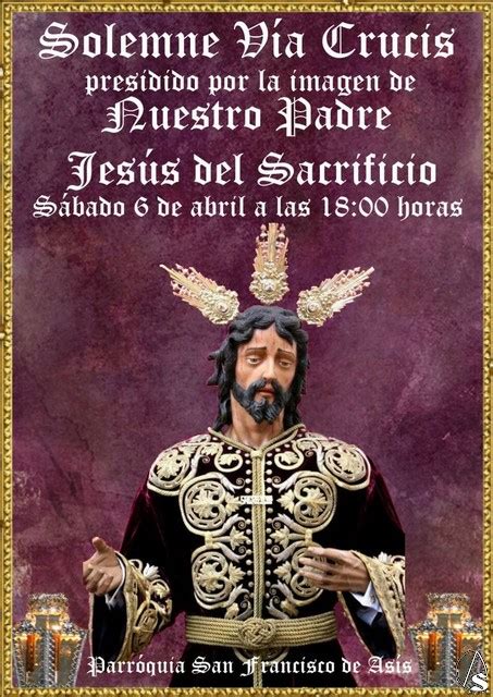 Solemne Vía Crucis presidido por la imagen de Nuestro Padre Jesús del