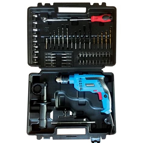 Taladro GAMMA G1903K 13mm 710W Con Accesorios