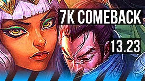 QIYANA Vs YASUO MID Comeback 400 Games 800K Mastery Dominating