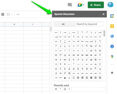 Ways To Insert Symbols And Special Characters In Google Sheets