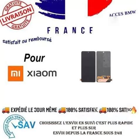 ORIGINAL ECRAN LCD Et Vitre Tactile Pulled Noir Pour Xiaomi Redmi Note