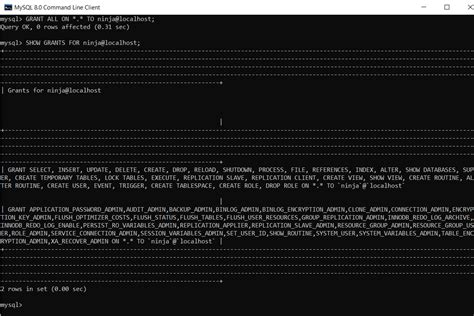 mysql revoke privilege coding ninjas