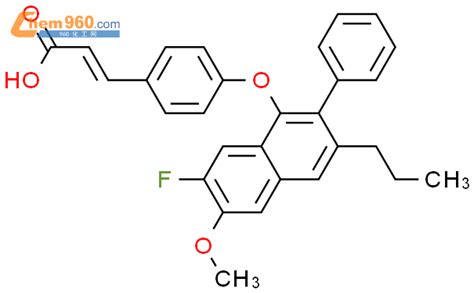 872550 08 8 2 Propenoic Acid 3 4 7 Fluoro 6 Methoxy 2 Phenyl 3