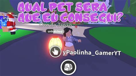 CHOCANDO OVO DO JAPÃO QUAL PET SERÁ QUE VEIO YouTube
