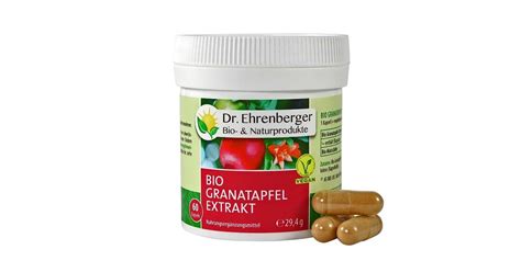 Dr Ehrenberger Bio Granatapfel Extrakt Kapseln