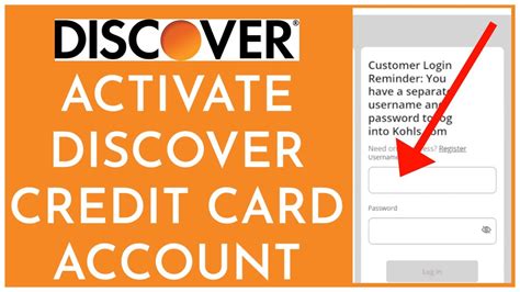 How To Activate Discover Credit Card Account Online Youtube