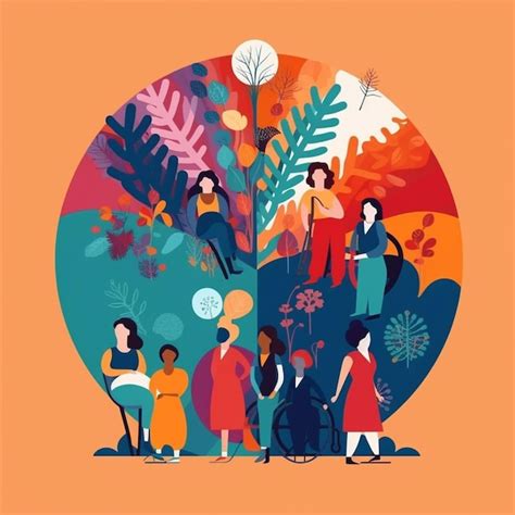 Imagem ou pôster sobre diversidade e inclusão Foto Premium